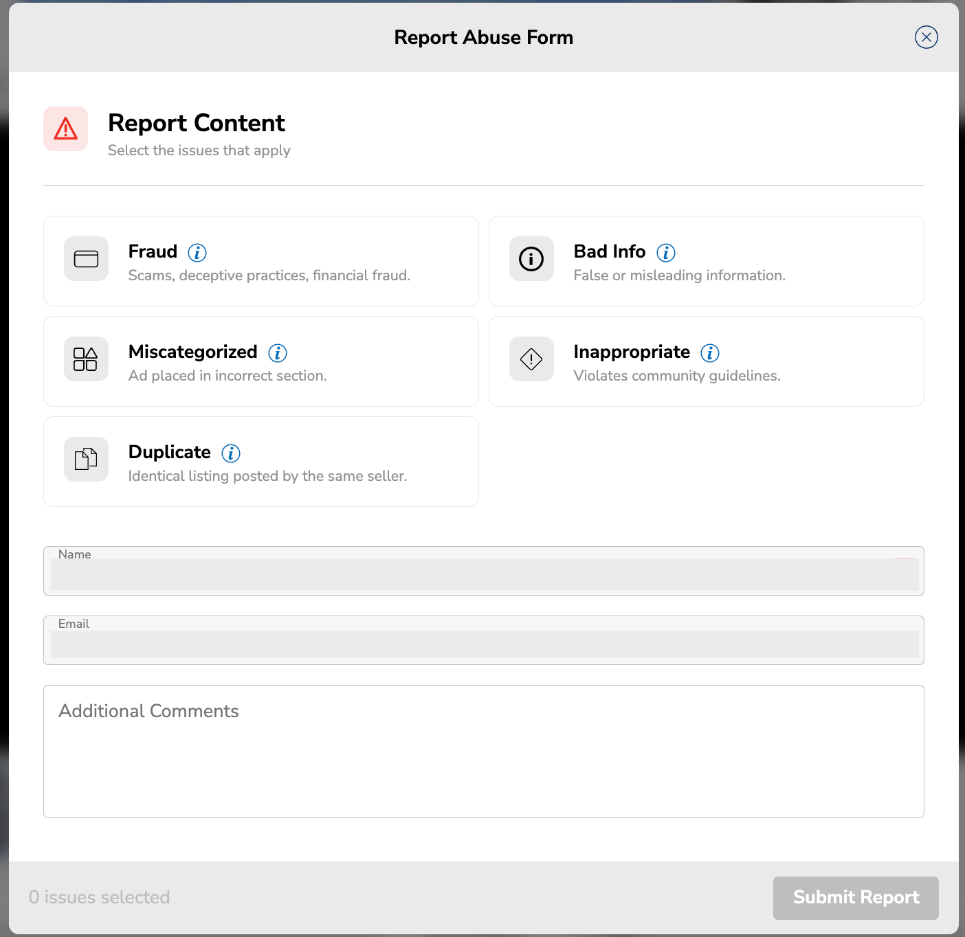 When to Flag or Report a Listing – Help Center